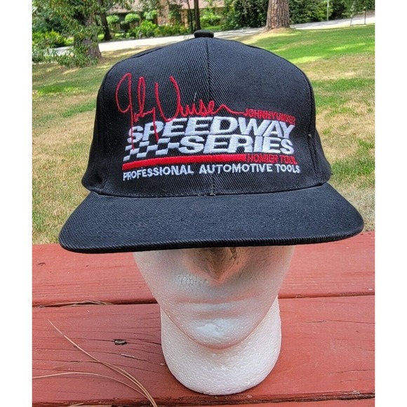 Speedway | Accessories | Vintage Johnny Unser Speedway Series Trucker ...